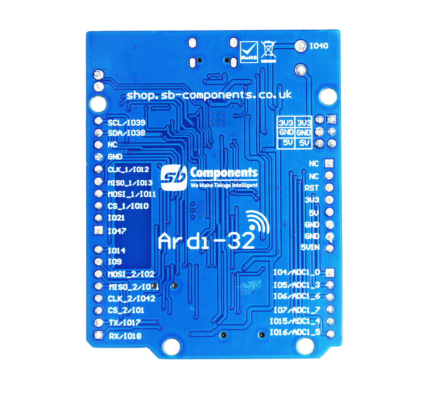 Ardi32 - Uno R3 Alternative Board Based on ESP32-S3-WROOM-1 – SB Components Ltd