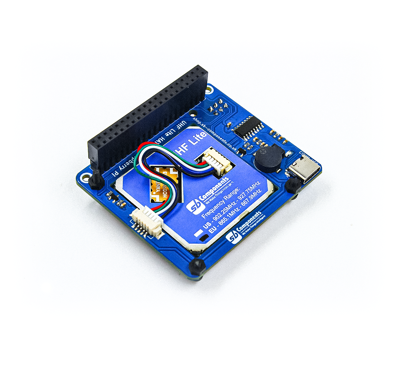 Uhf Ultra High Frequency Rfid Hat For Raspberry Pi Sb Components