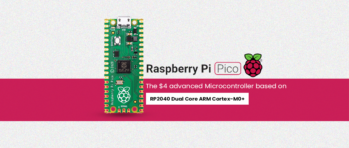 Raspberry Pi Pico $4 advanced Microcontroller Dual Core ARM Cortex