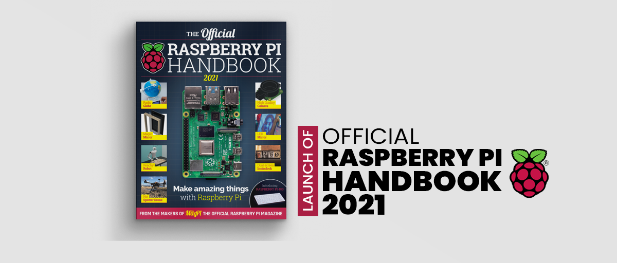 Launch of Official Raspberry Pi Handbook 2021 - SB Components
