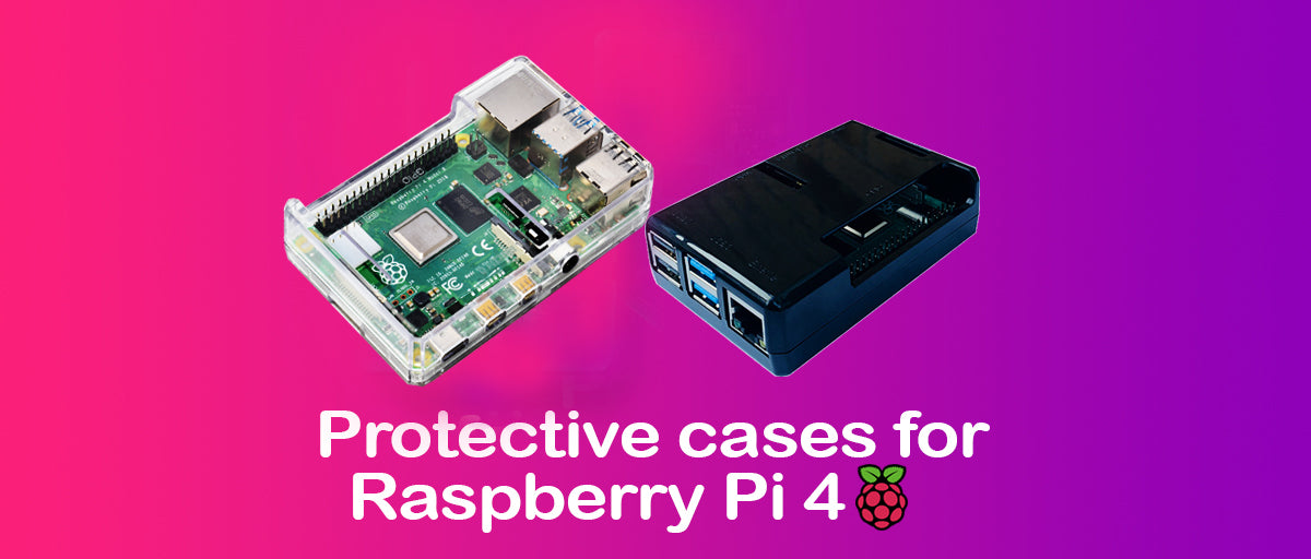 Raspberry Pi 4 Clear case, case with cooling fan, Clear case for ...