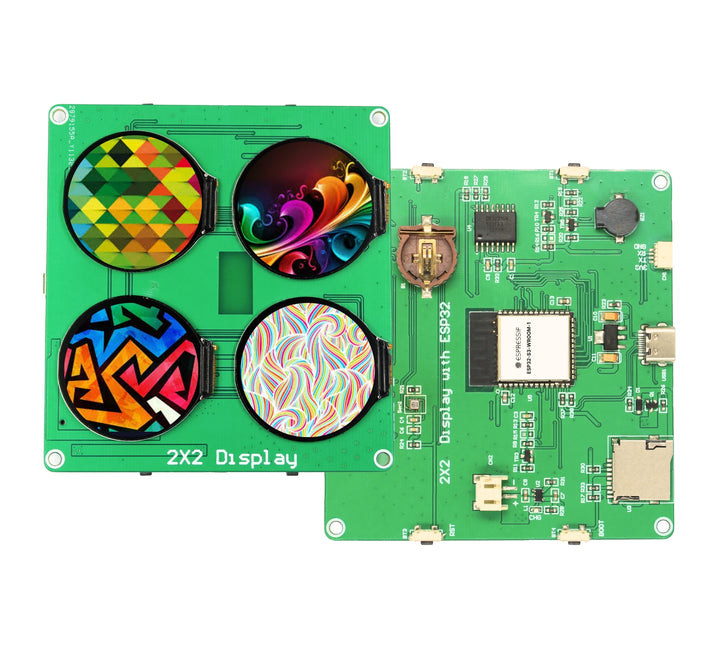 128 Inch Round Display Esp32 S3 Wroom 1 Powered Version