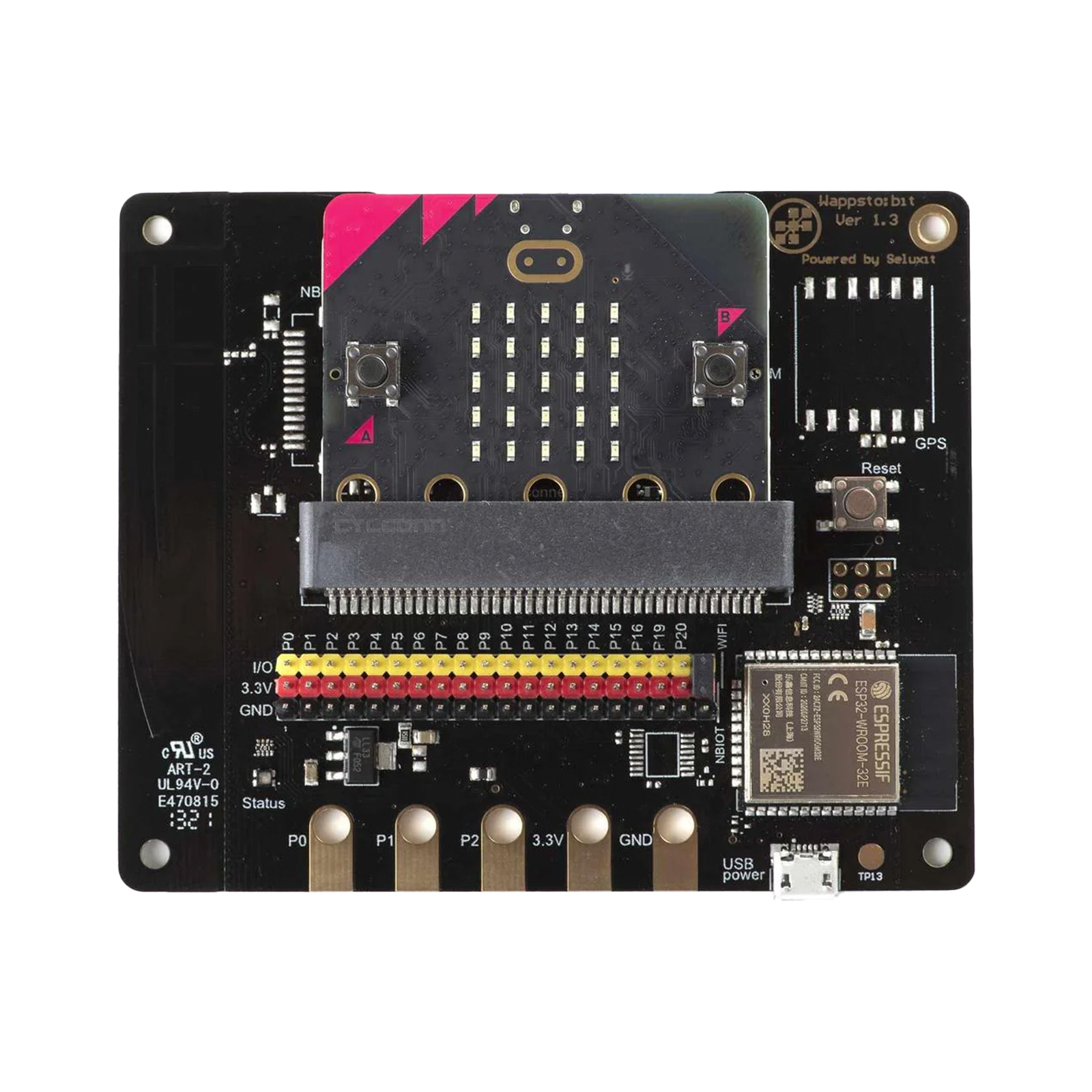 Wappsto:bit Basic micro:bit extension for STEM learning