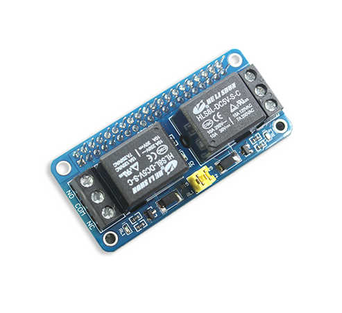 Relay Module for Raspberry Pi | 2 Channel 5V Relay Board for Raspberry ...