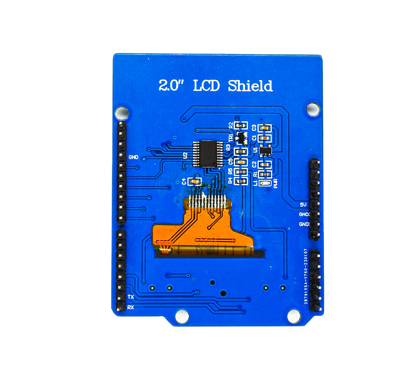 Ardi Display Shield for Arduino Uno | Display HAT - SB Components – SB ...