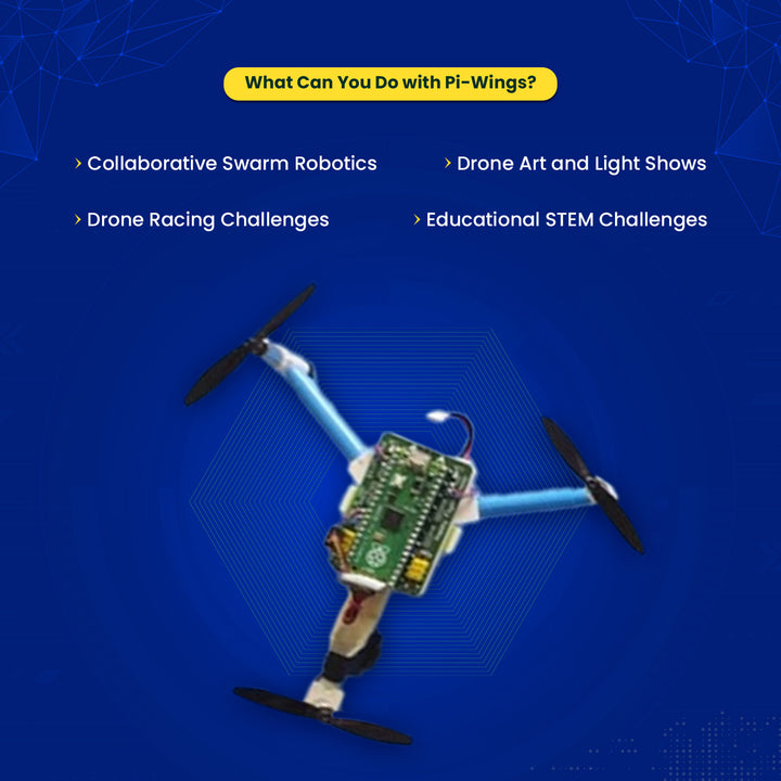 Home PiWings Tricopter - Innovative Educational Drone Kit with ...