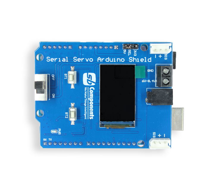 Home Sb Serial Servo Arduino Shield