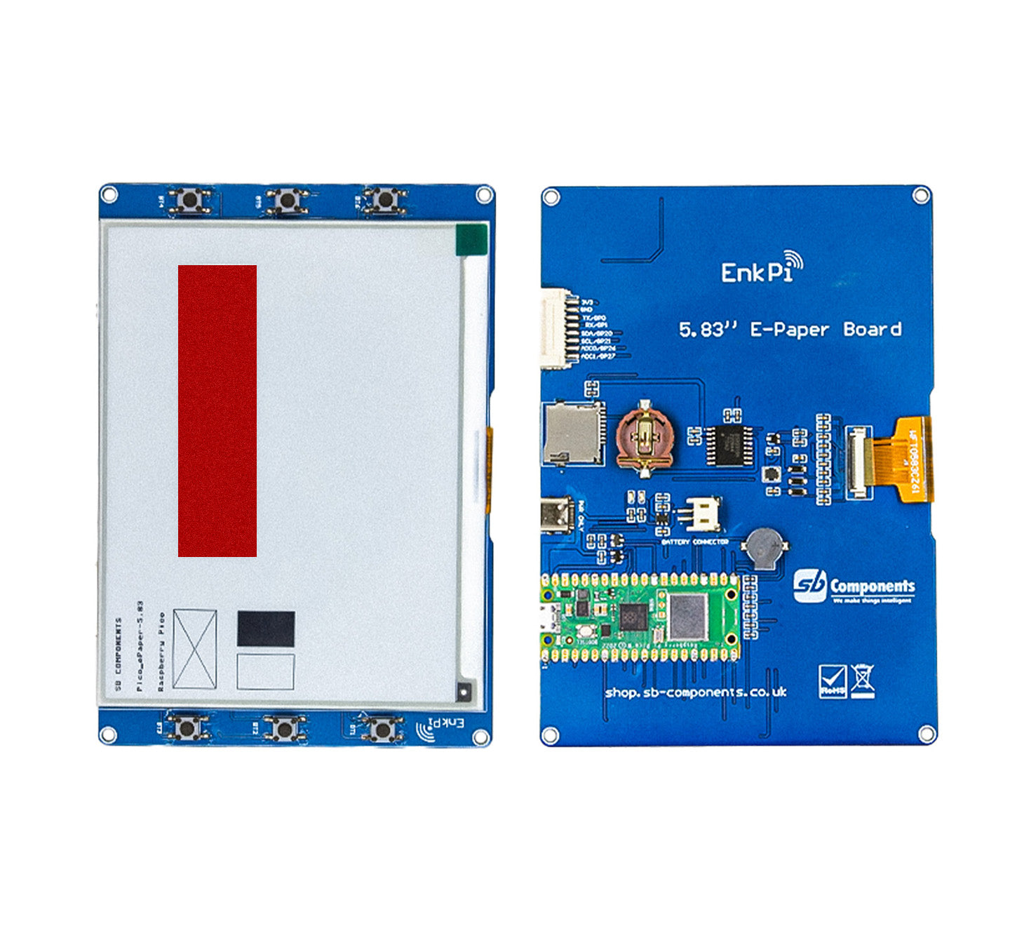 Home EnkPi - ePaper Display Board Based on Raspberry Pi Pico W