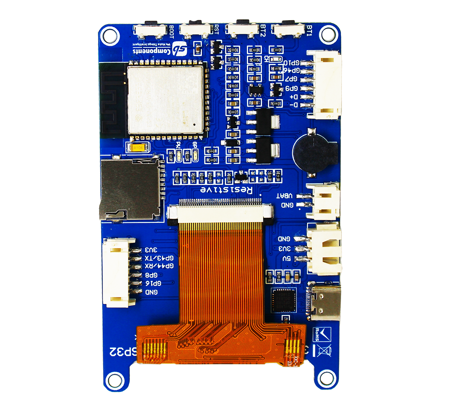 Touchsy - 3.2" Touch LCD Display Based on ESP32 MCU – SB Components Ltd