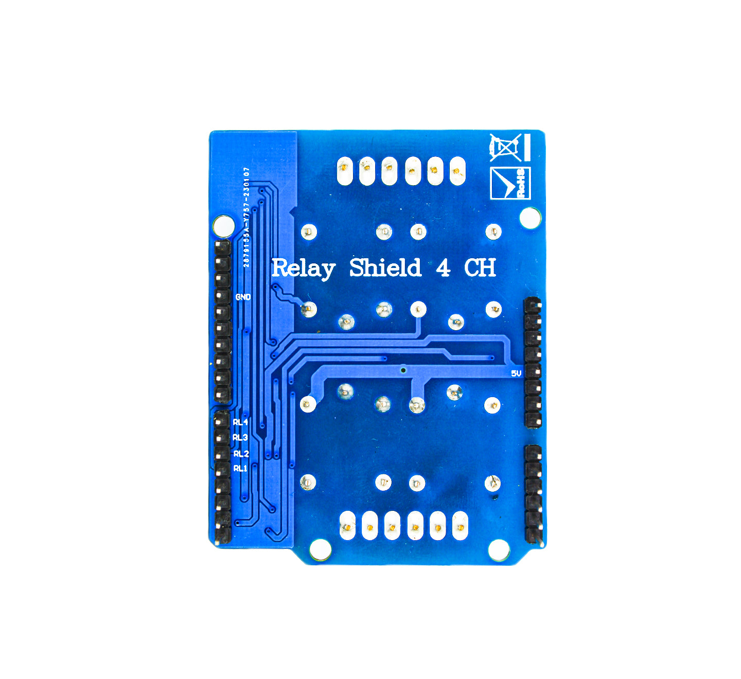 Ardi Relay Shield For Arduino Uno Relay Hat Sb Components