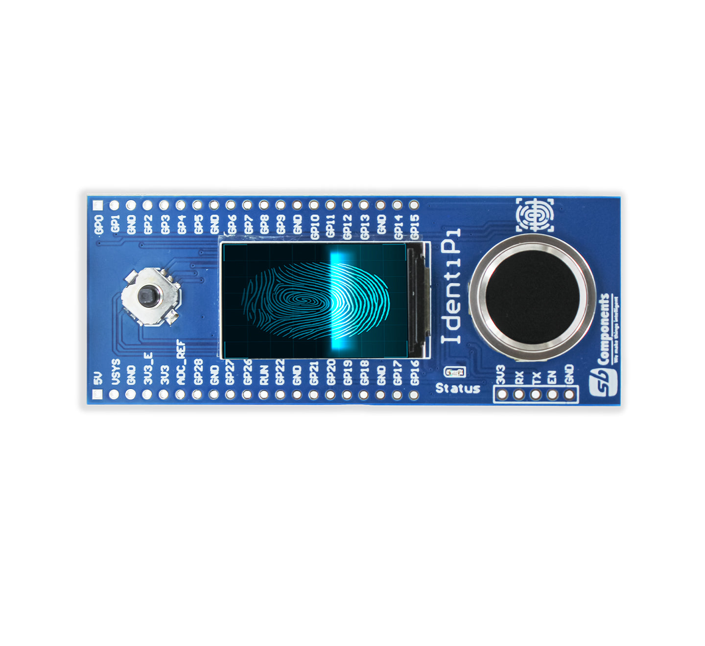 Home IdentiPi - Fingerprint HAT for Pico