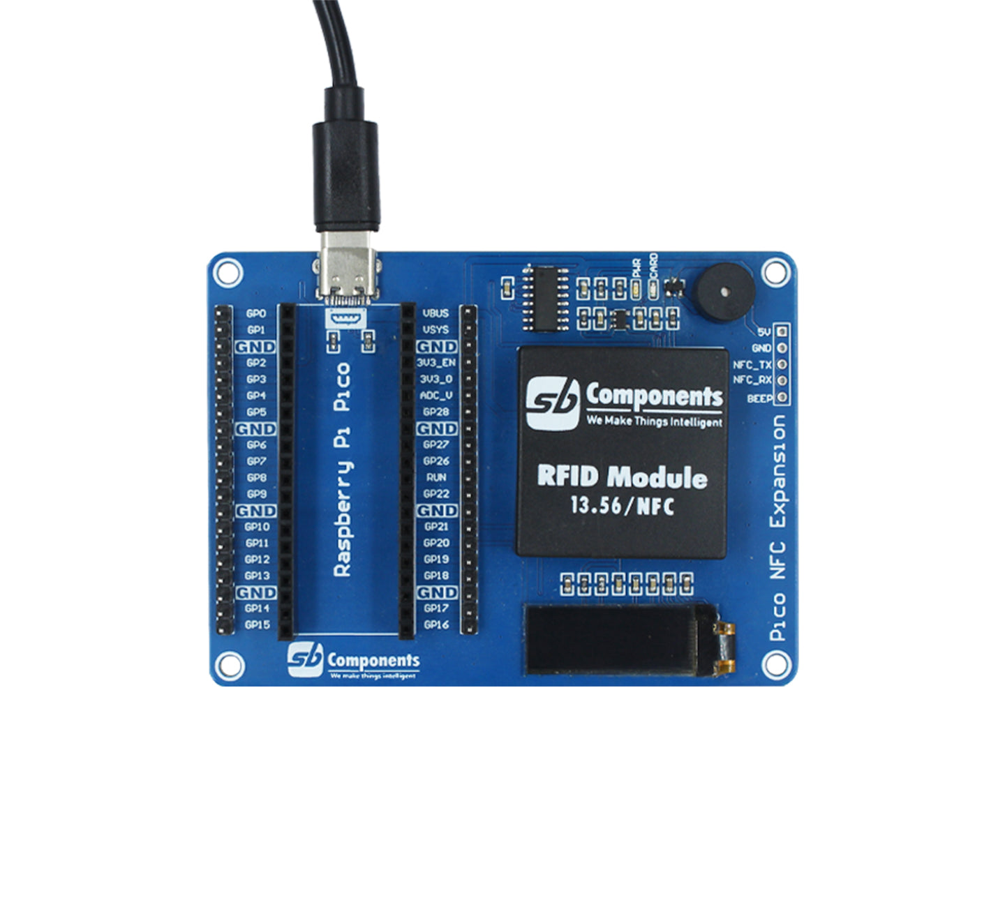 Home NFC Expansion for Raspberry Pi Pico Home NFC Expansion for Raspberry Pi Pico