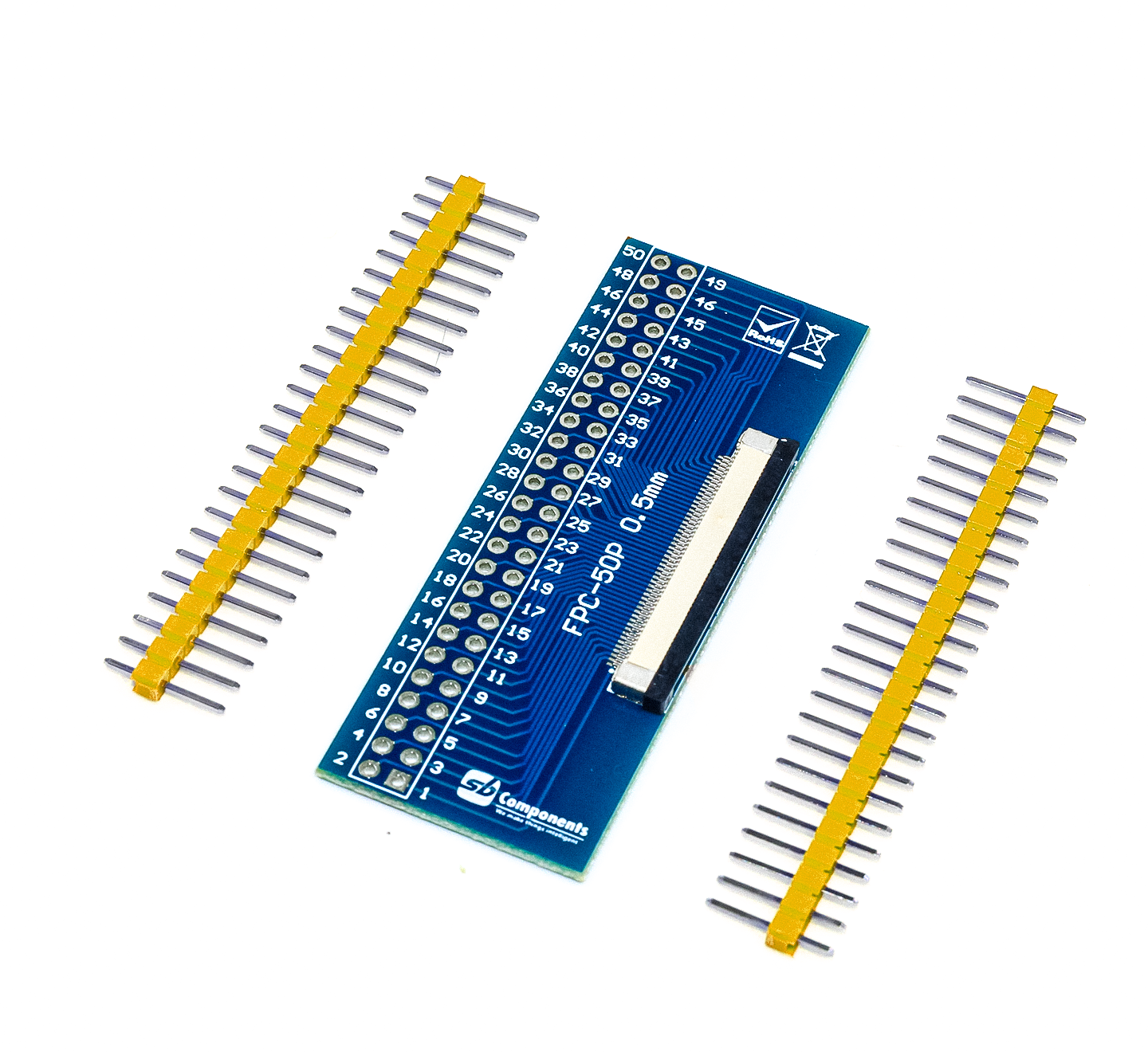 FFC/FPC Adapter Board - 40 and 50 pins - SB Components – SB Components Ltd
