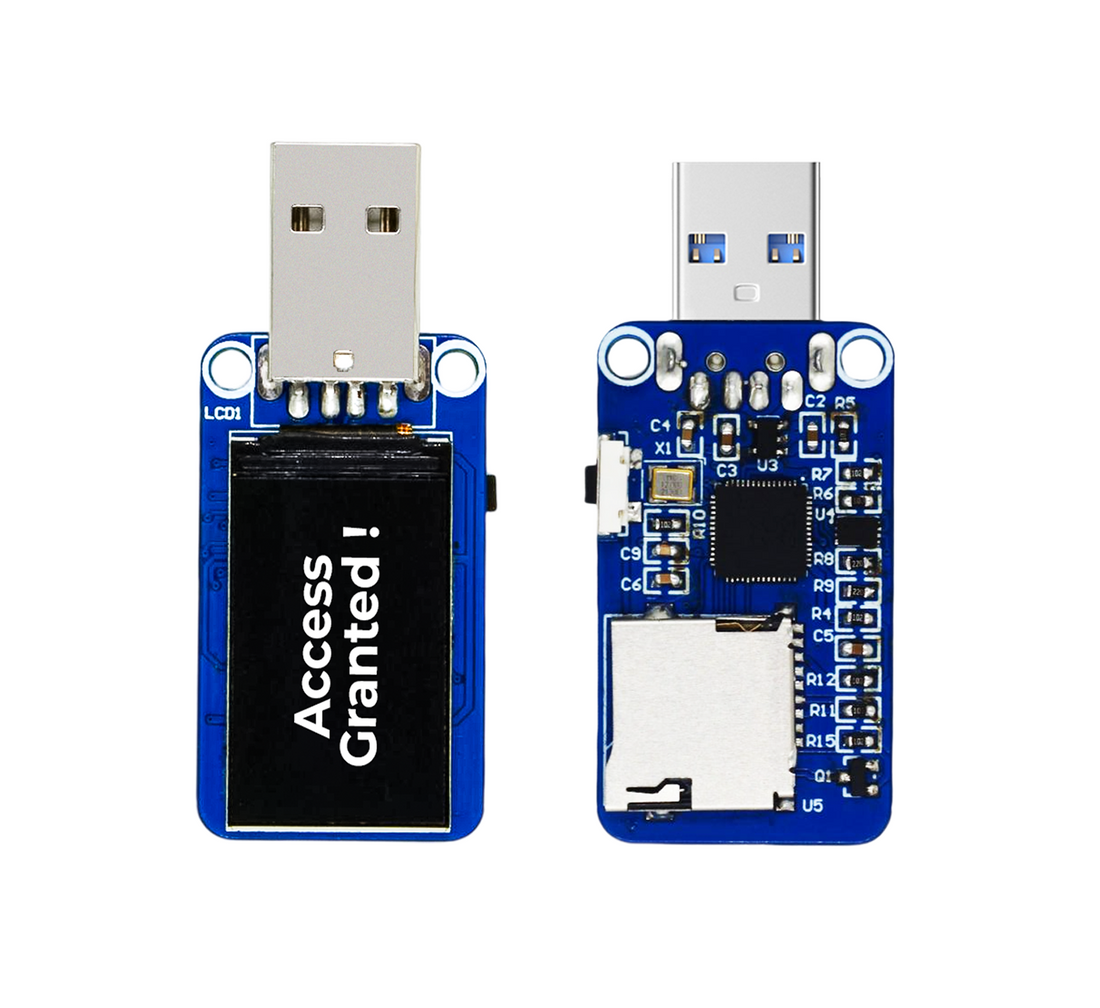 HackyPi - Compact DIY USB Hacking Tool