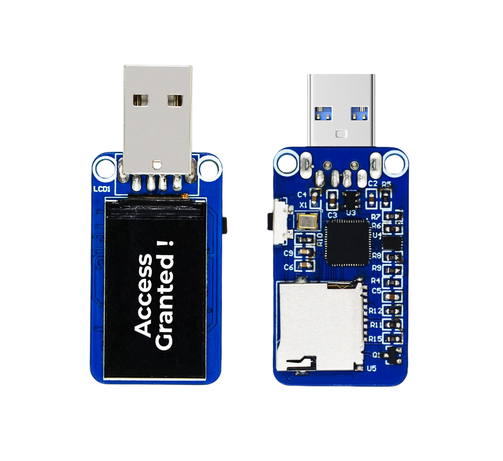 HackyPi - Compact DIY USB Hacking Tool