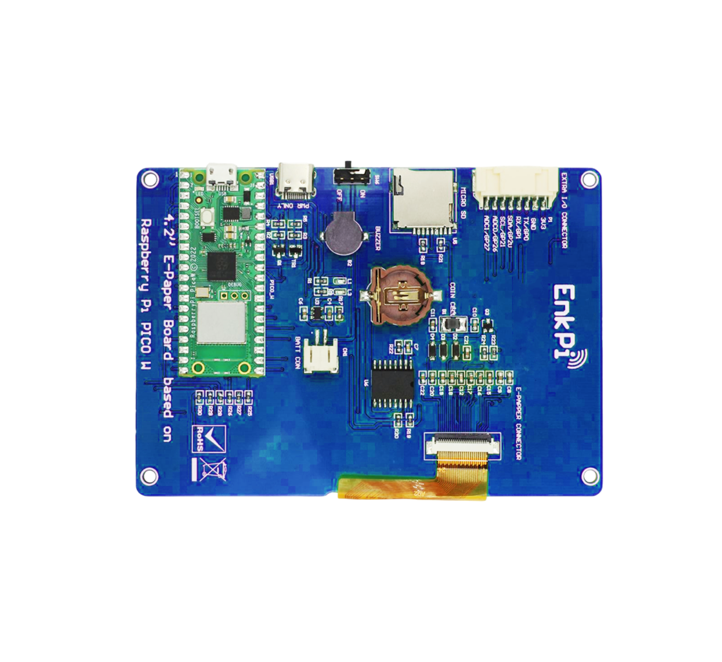 Home EnkPi - ePaper Display Board Based on Raspberry Pi Pico W
