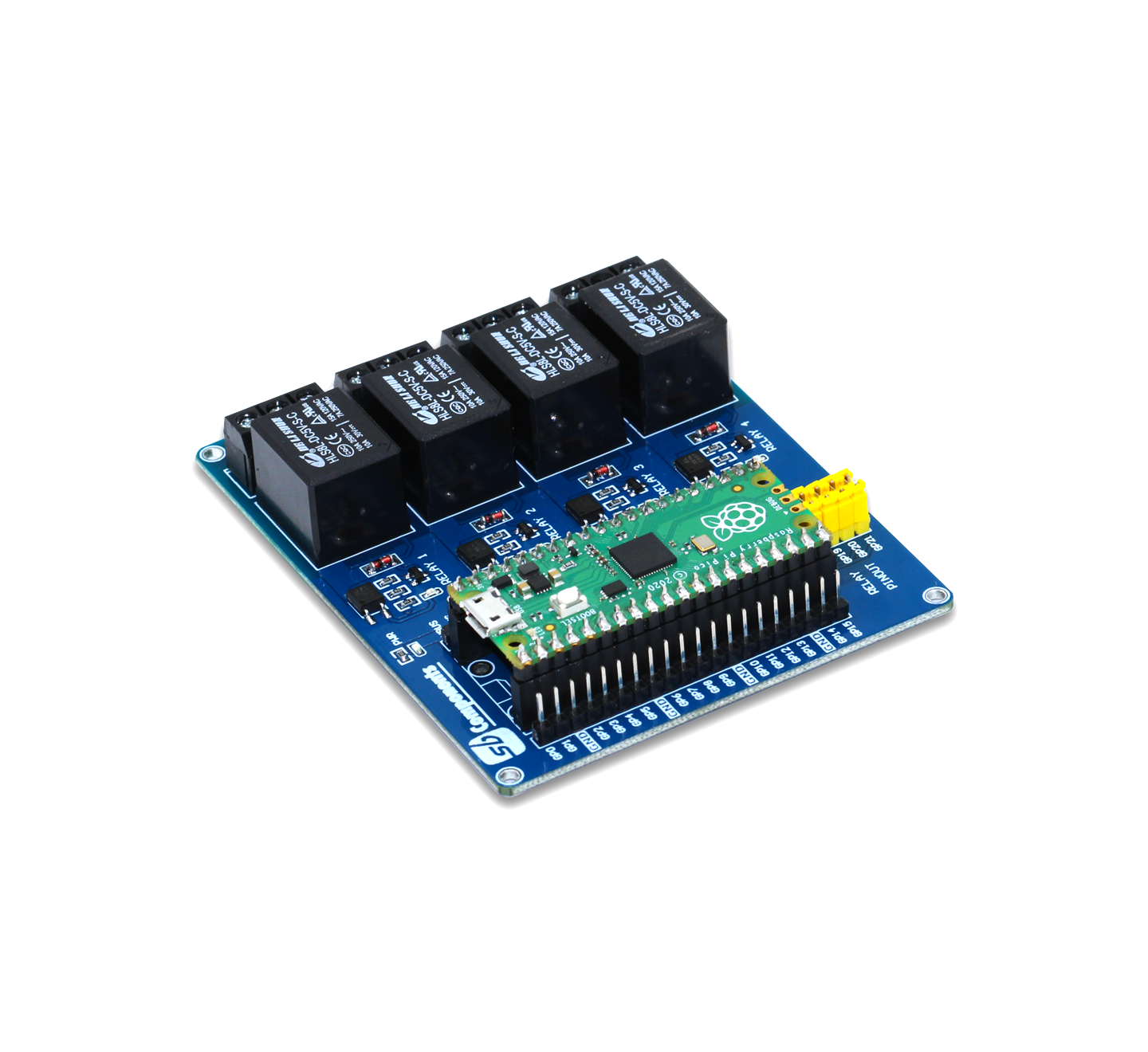Raspberry Pi Pico Relay Board | Raspberry Pi Pico - SB Components – SB ...