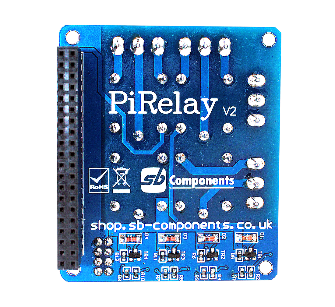 PiRelay - Relay Shield for Raspberry Pi | Raspberry Pi Relay Board