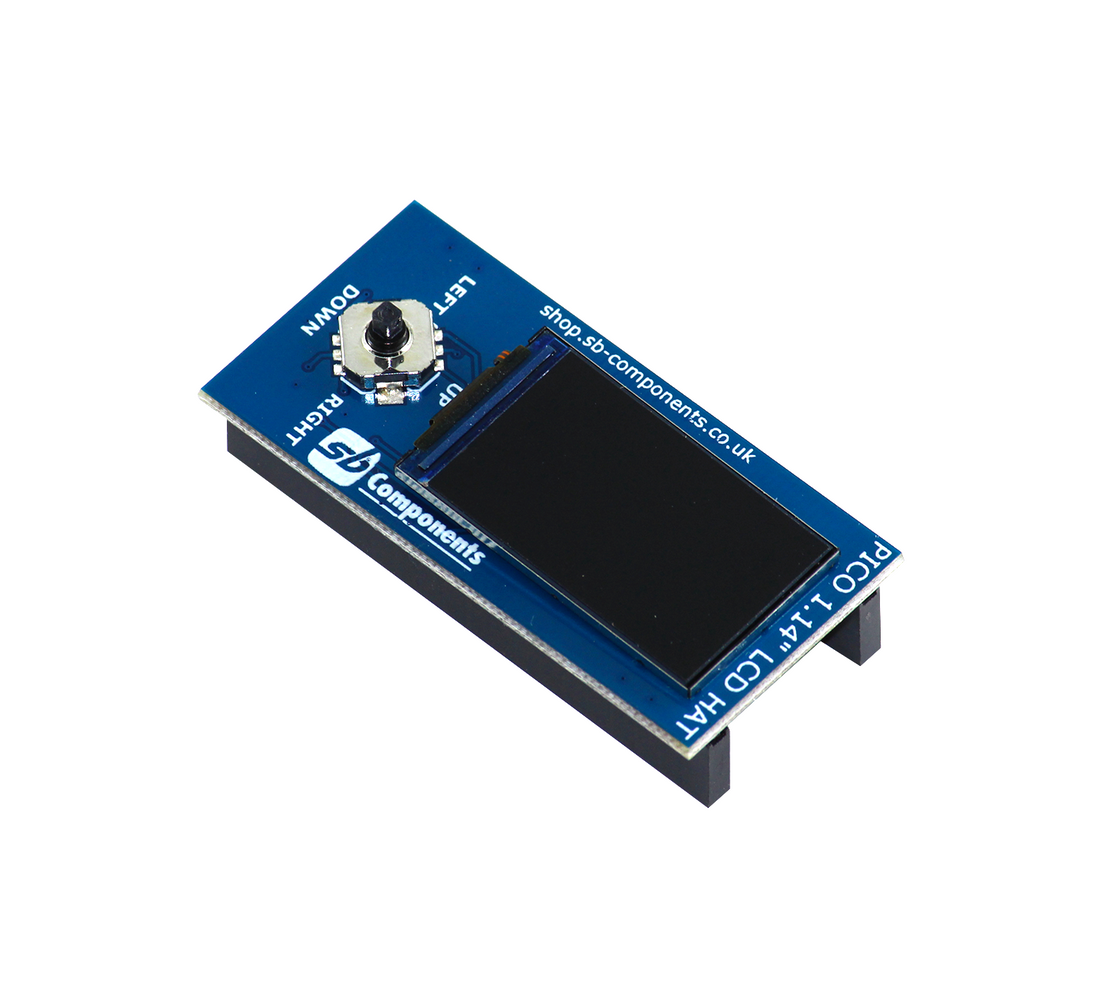 1.14” LCD HAT For Pico | LCD Display Module For Raspberry Pi Pico