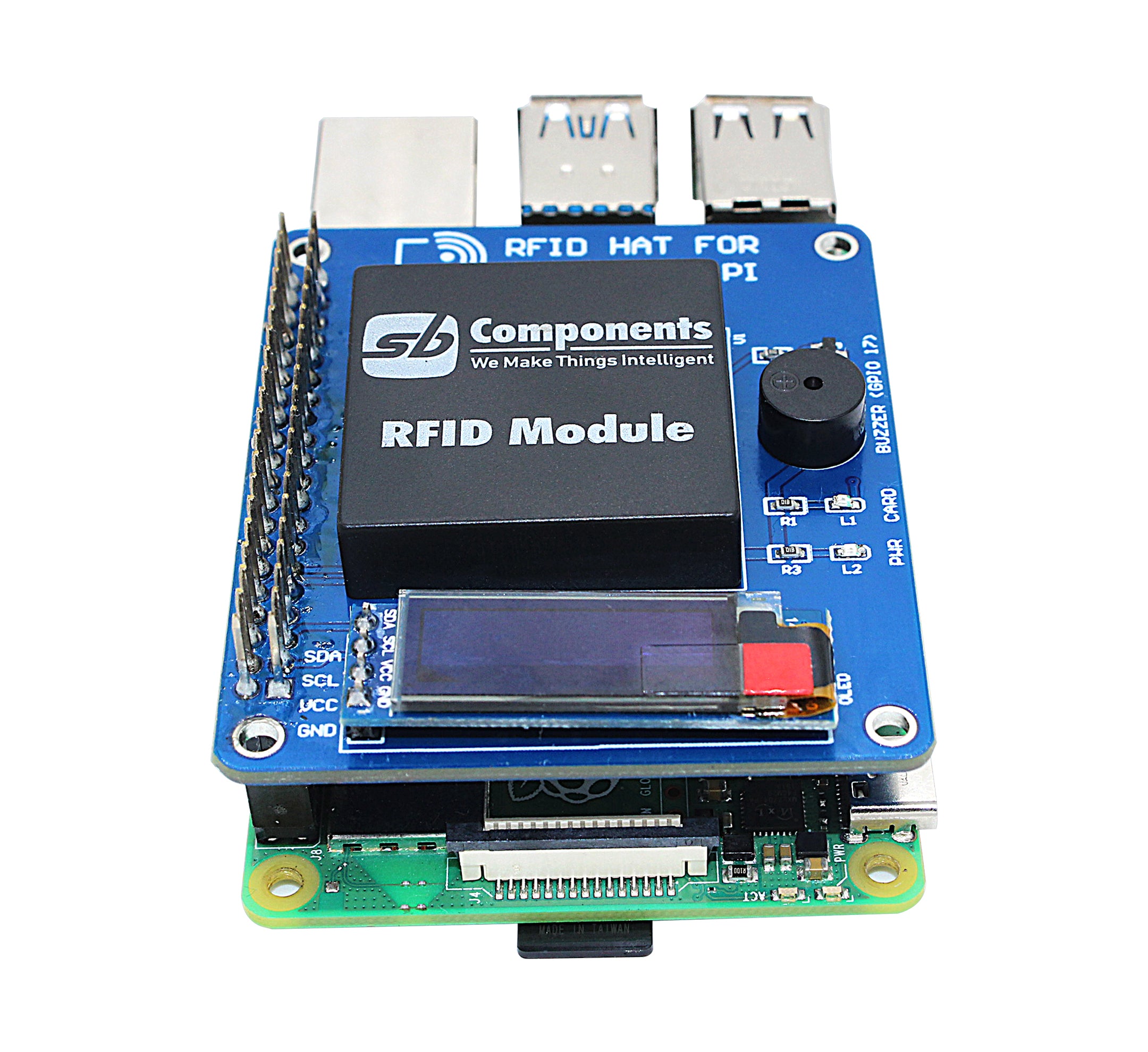 RFID HAT for Raspberry Pi | BUY RFID HAT for Raspberry Pi – SB ...