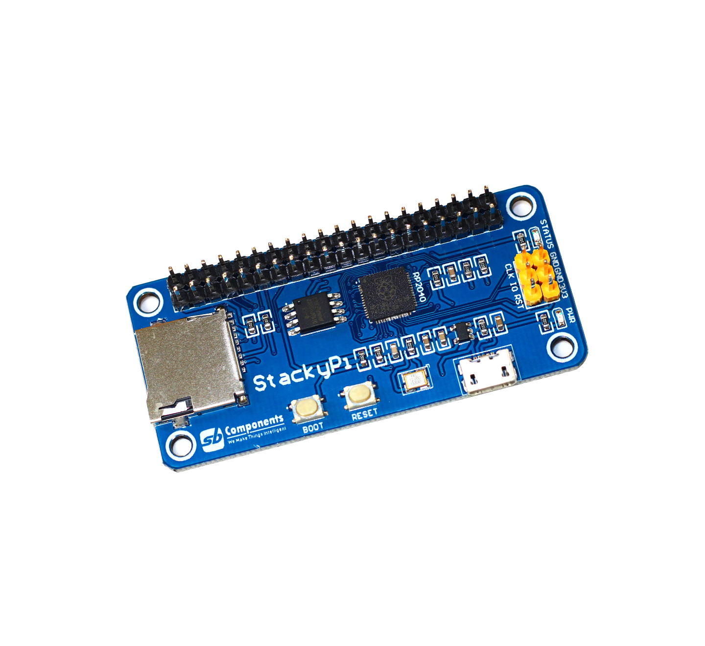 Stackypi Based On Raspberry Pi Rp2040 Mcu Sb Components