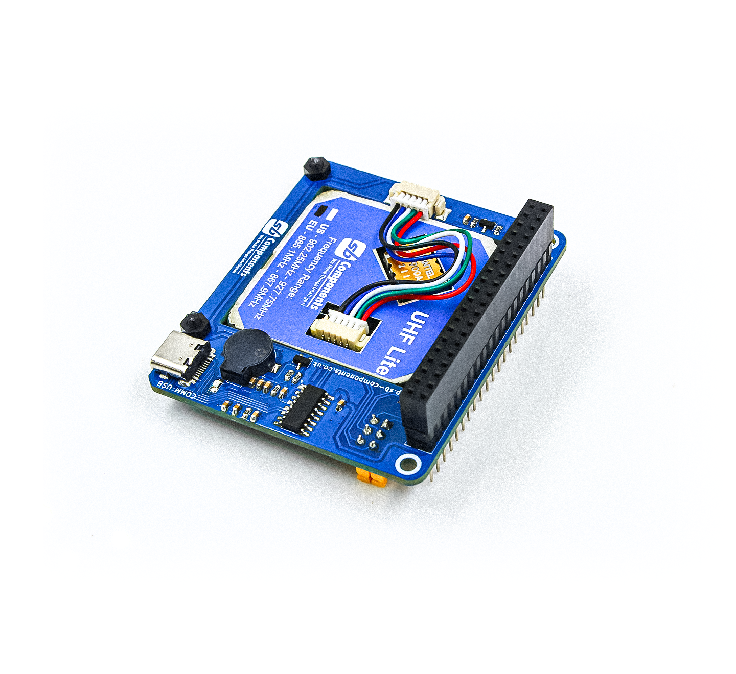 UHF (Ultra High Frequency) RFID HAT for Raspberry Pi - SB Components ...