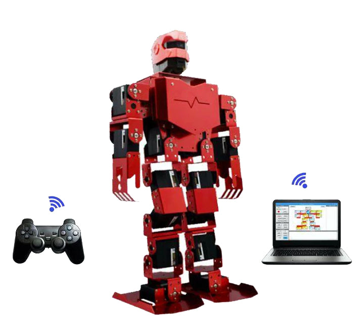 PiMecha - 17 DoF Raspberry Pi Humanoid Robot (Unassembled)